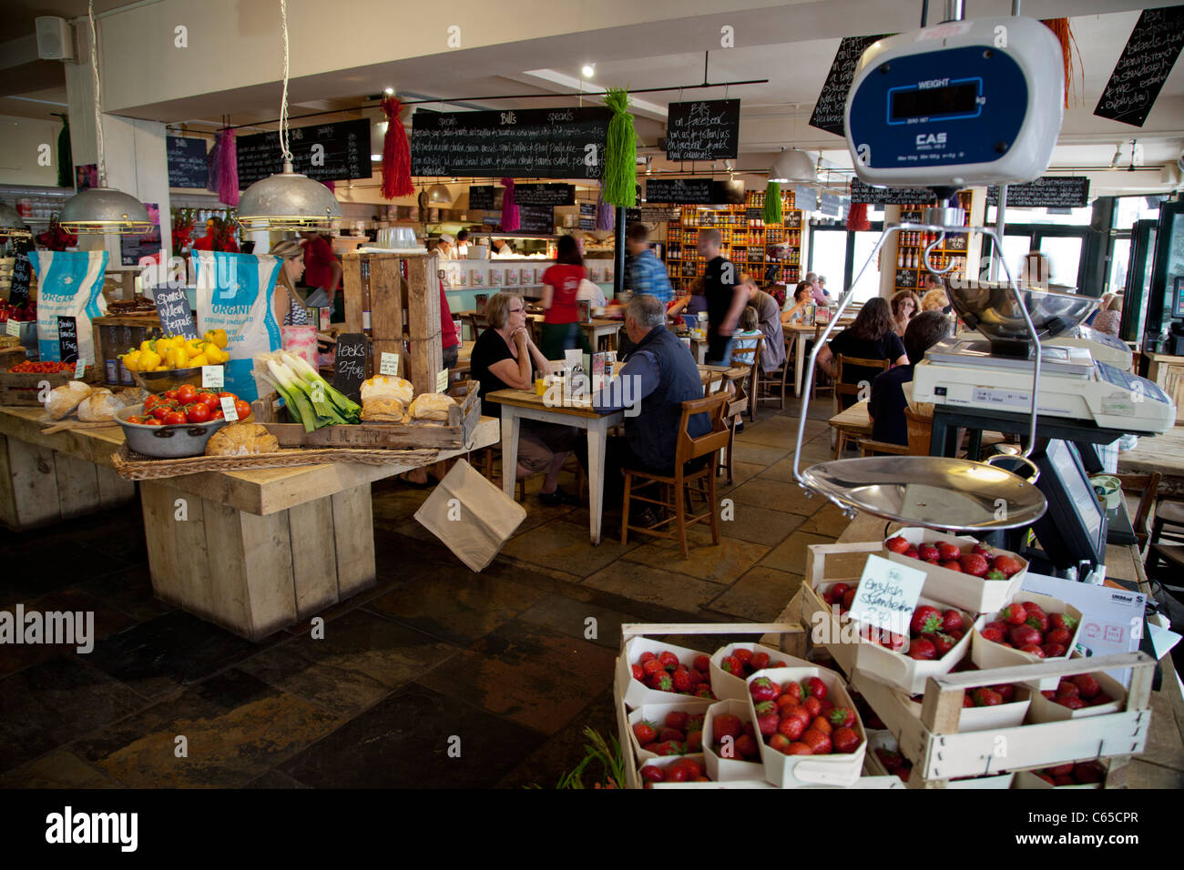 Bills Restaurant and provisions store in LEWES, High Street, Sussex, UK ...