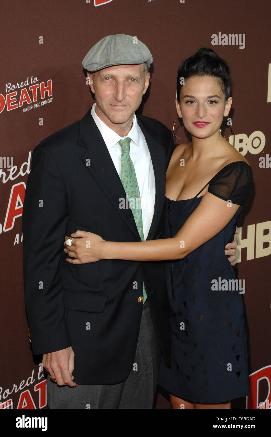 Jonathan Ames, Jenny Slate at arrivals for BORED TO DEATH Season Two ...