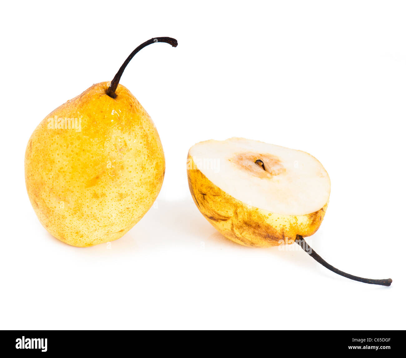 Half pears hi-res stock photography and images - Alamy