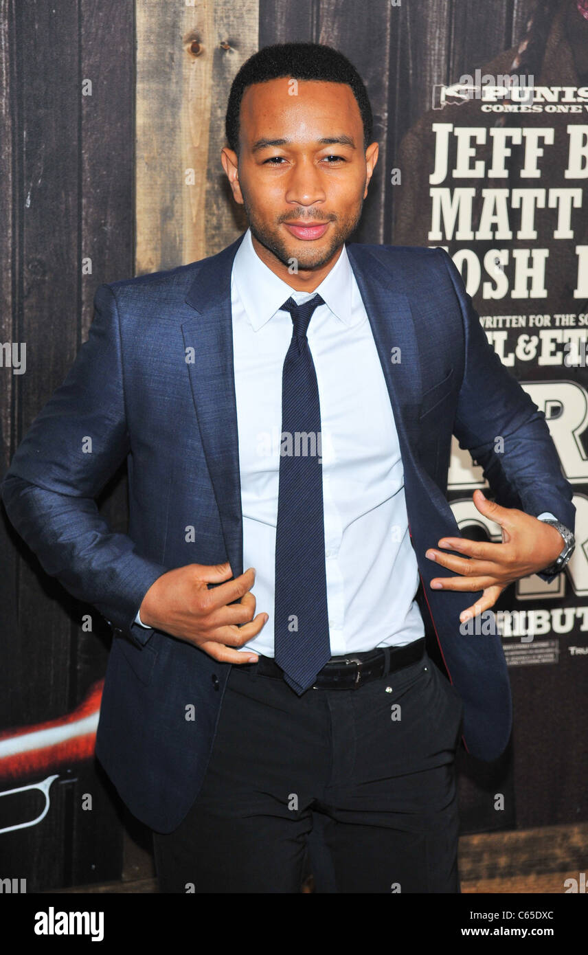 John Legend at arrivals for TRUE GRIT Premiere, The Ziegfeld Theatre ...