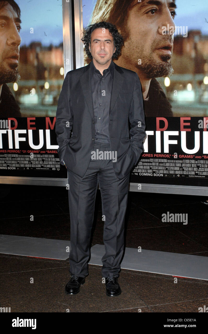 Alejandro Gonzalez Inarritu at arrivals for BIUTIFUL Premiere ...