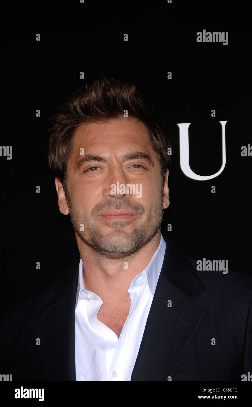 Javier Bardem at arrivals for BIUTIFUL Premiere, Directors Guild of ...