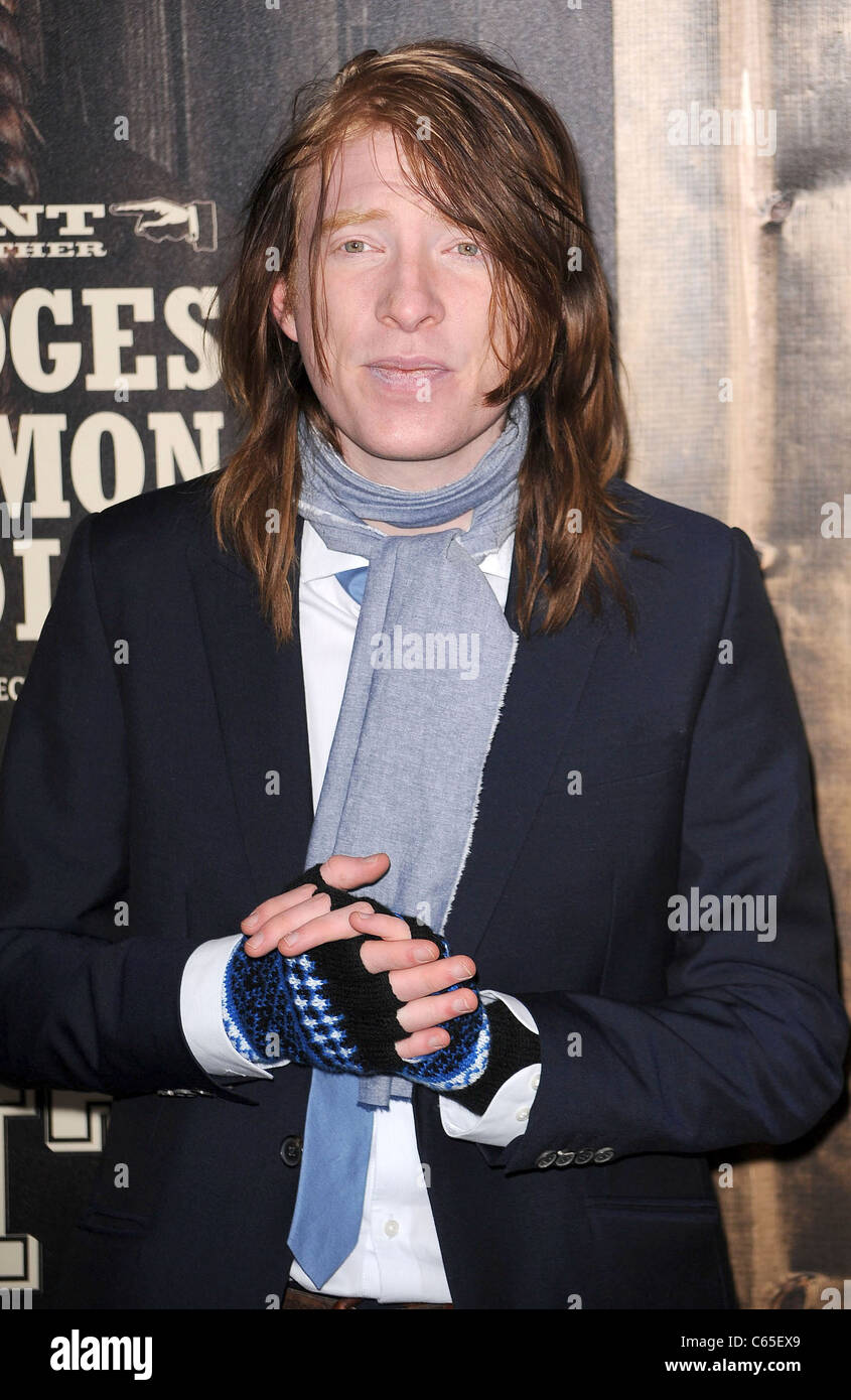 Domhnall Gleeson at arrivals for TRUE GRIT Premiere, The Ziegfeld ...