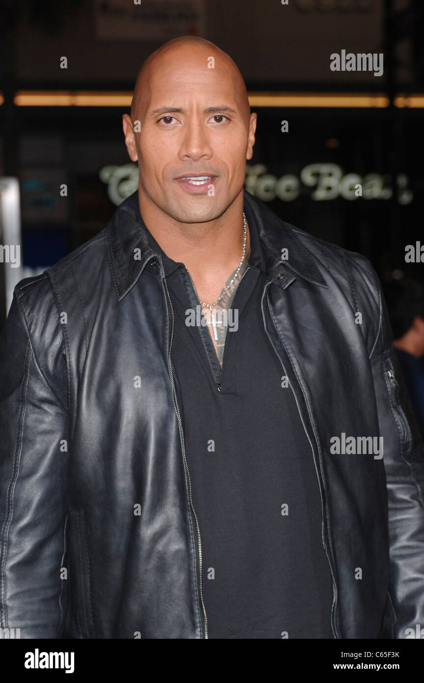 Dwayne Johnson at arrivals for FASTER Premiere, Grauman's Chinese ...