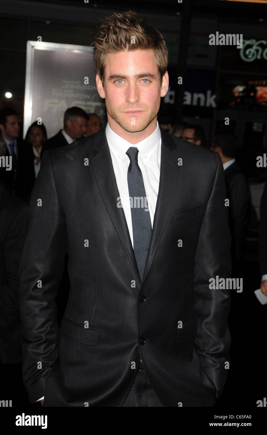 Oliver Jackson Cohen at arrivals for FASTER Premiere, Grauman's Chinese ...