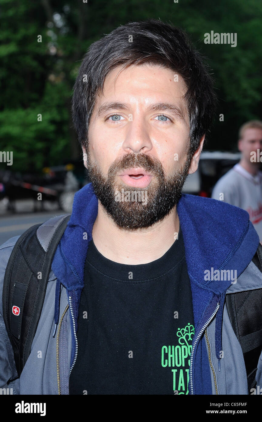 Joshua Gomez, enters a Midtown Manhattan hotel out and about for ...