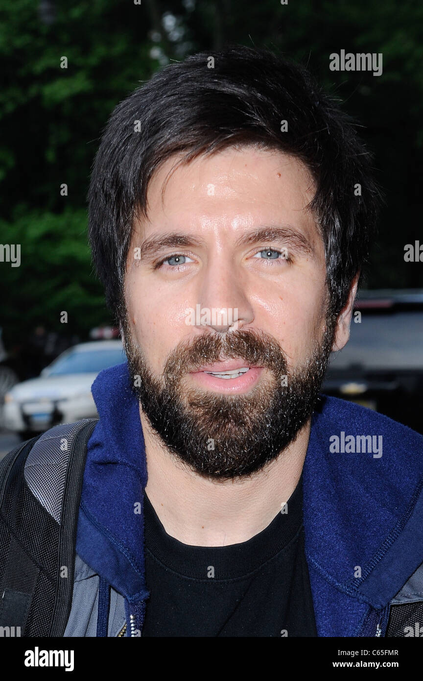 Joshua Gomez, enters a Midtown Manhattan hotel out and about for ...
