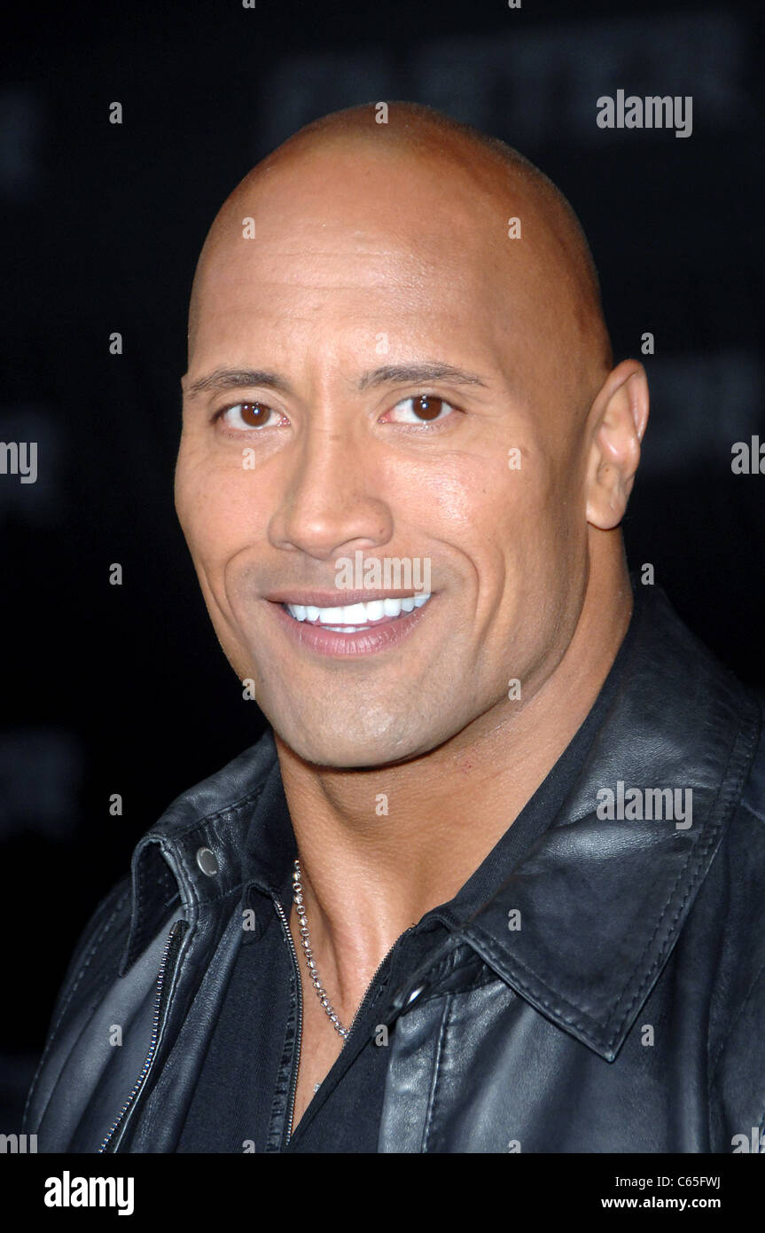 Dwayne Johnson at arrivals for FASTER Premiere, Grauman's Chinese ...