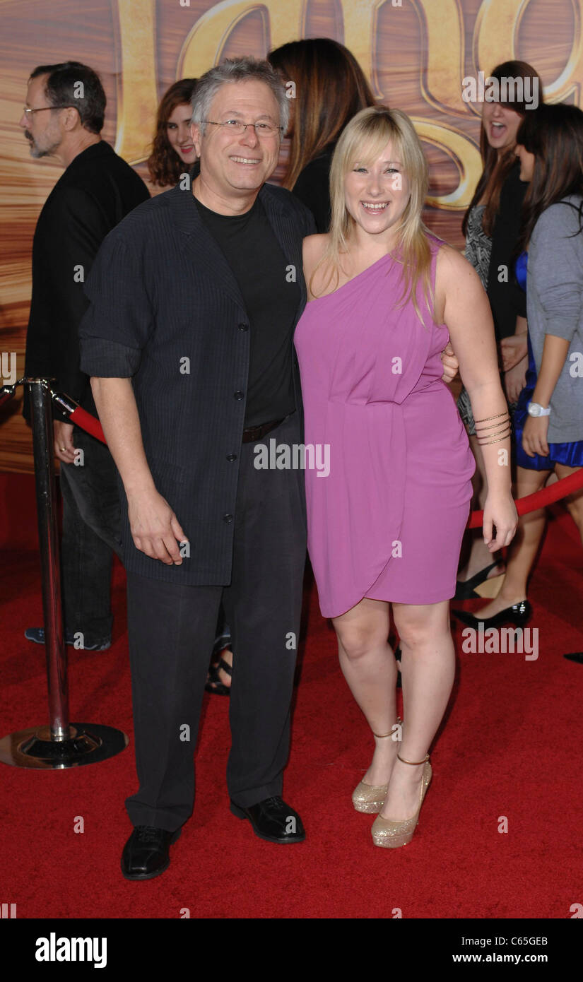 Alan Menken, daughter Anna at arrivals for TANGLED Premiere, El Capitan ...