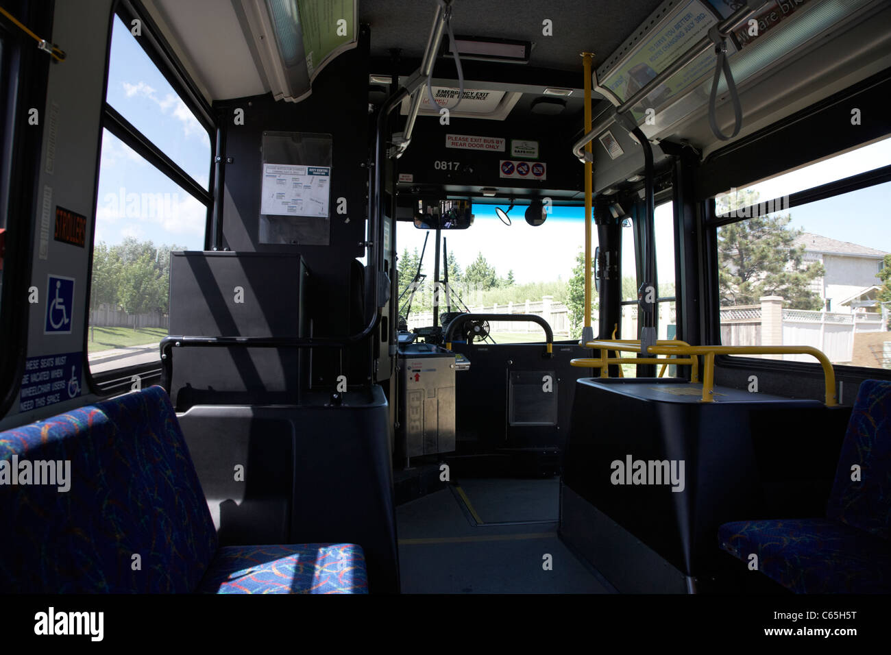 Inside bus hi-res stock photography and images - Alamy
