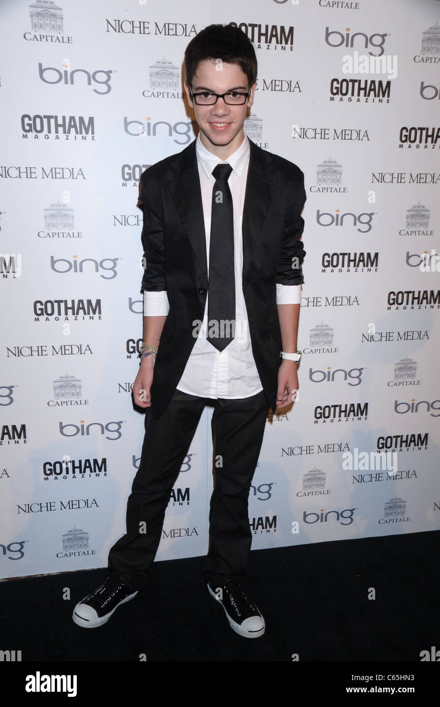 Alexander Gould at arrivals for Gotham Magazine 10th Annual Gala ...