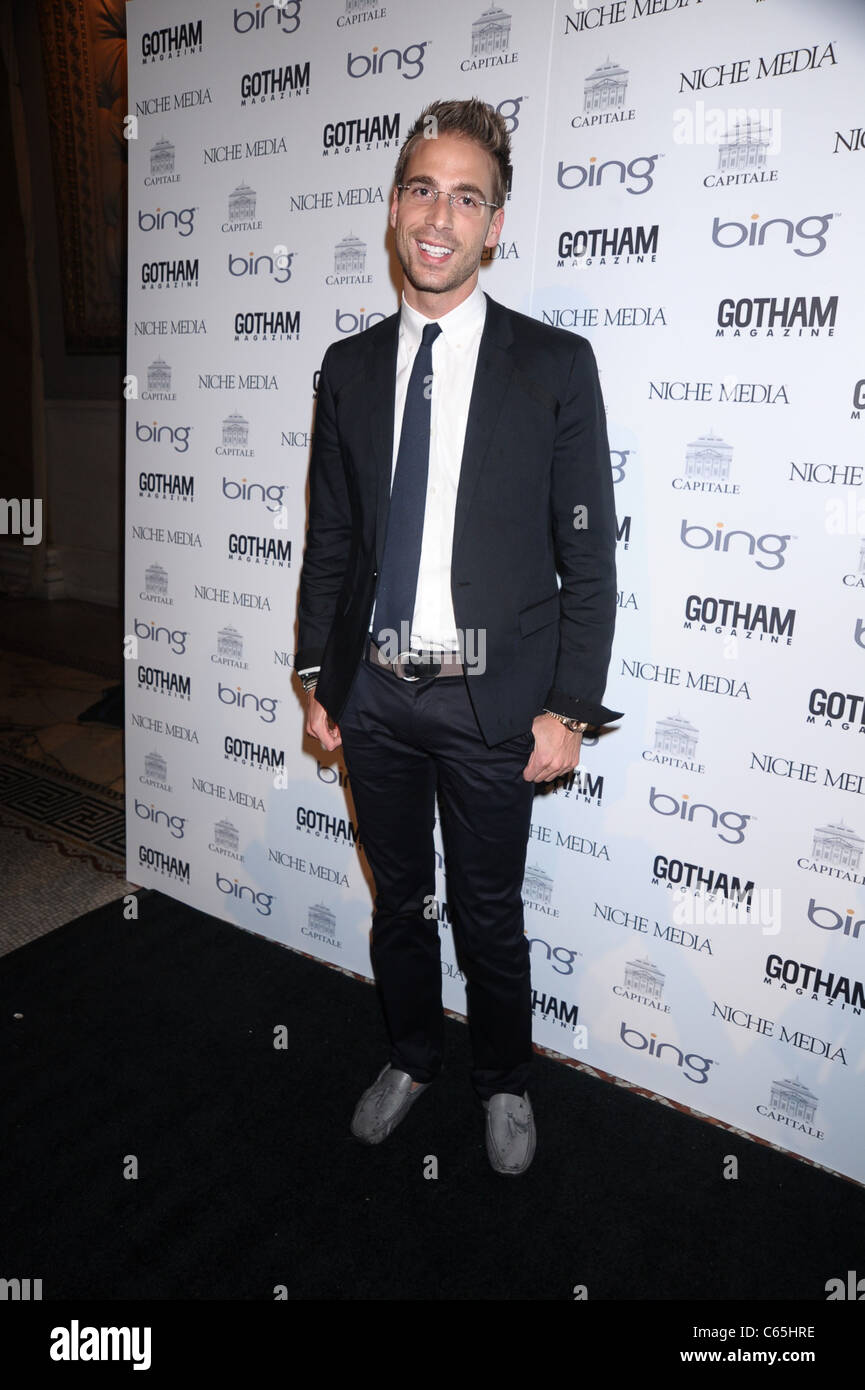 Simon Huck at arrivals for Gotham Magazine 10th Annual Gala, Capitale ...