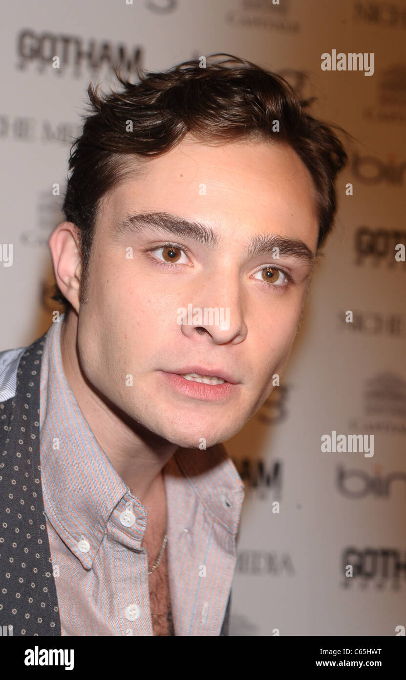 Ed Westwick at arrivals for Gotham Magazine 10th Annual Gala, Capitale ...