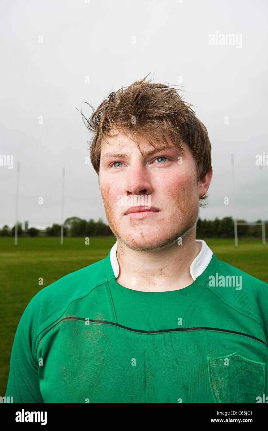 White male rugby player hi-res stock photography and images - Alamy