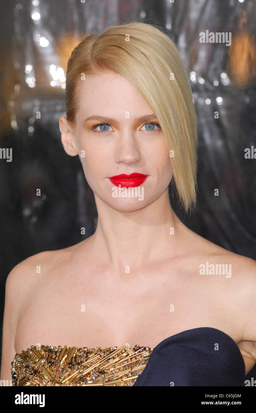January Jones at arrivals for UNKNOWN Premiere, Village Theatre in ...