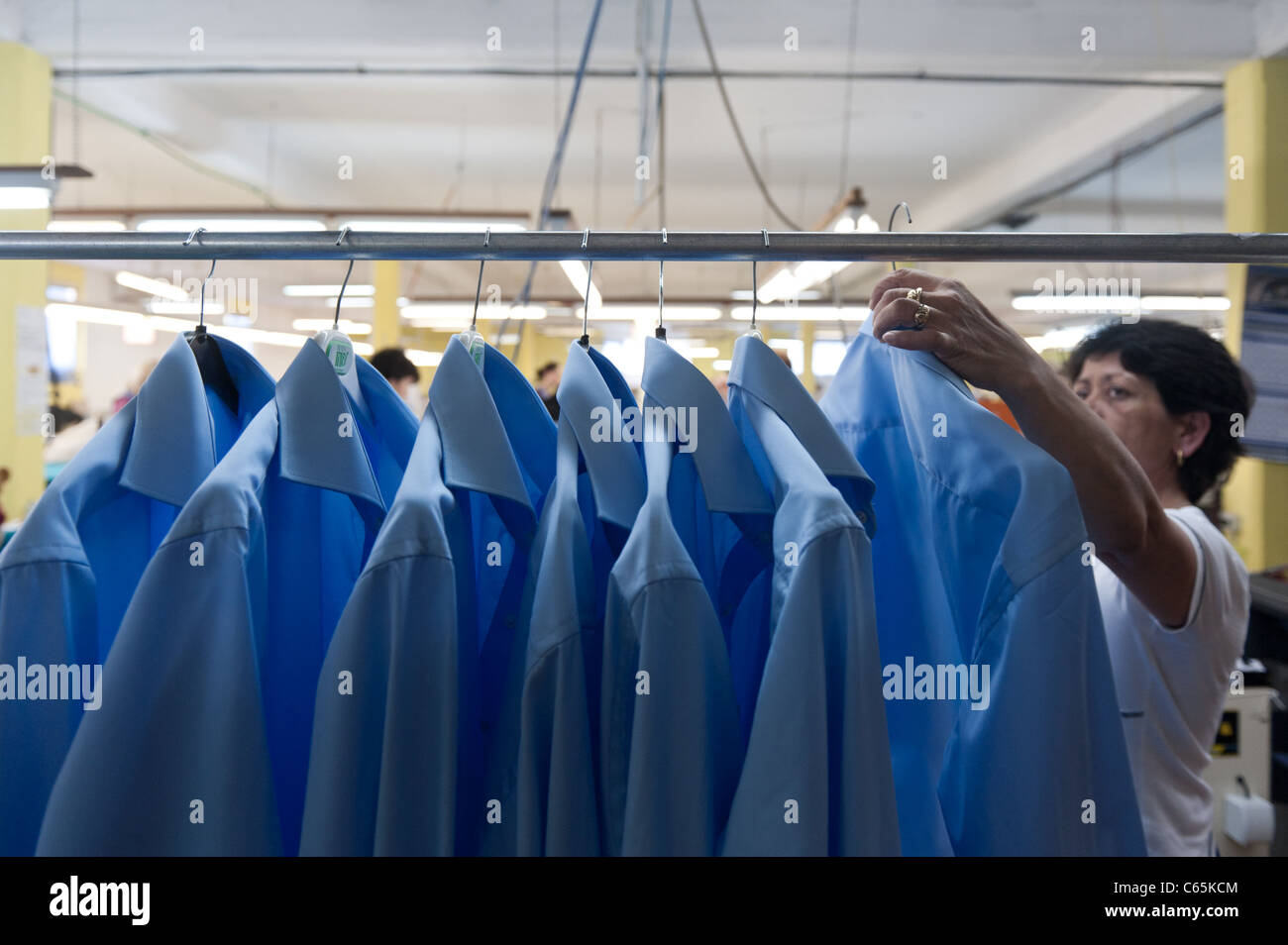 Eastern europe factory worker woman hi-res stock photography and images ...
