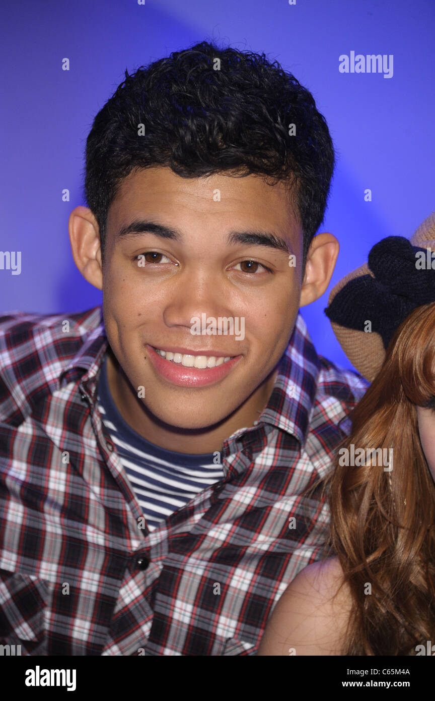 Roshon Fegan at a public appearance for Disney Kids and Family Upfront ...