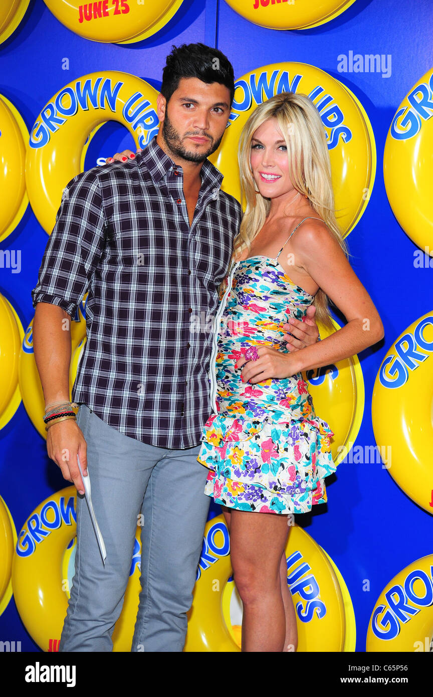 Brian Mazza, Tinsley Mortimer at arrivals for GROWN UPS Premiere, The ...