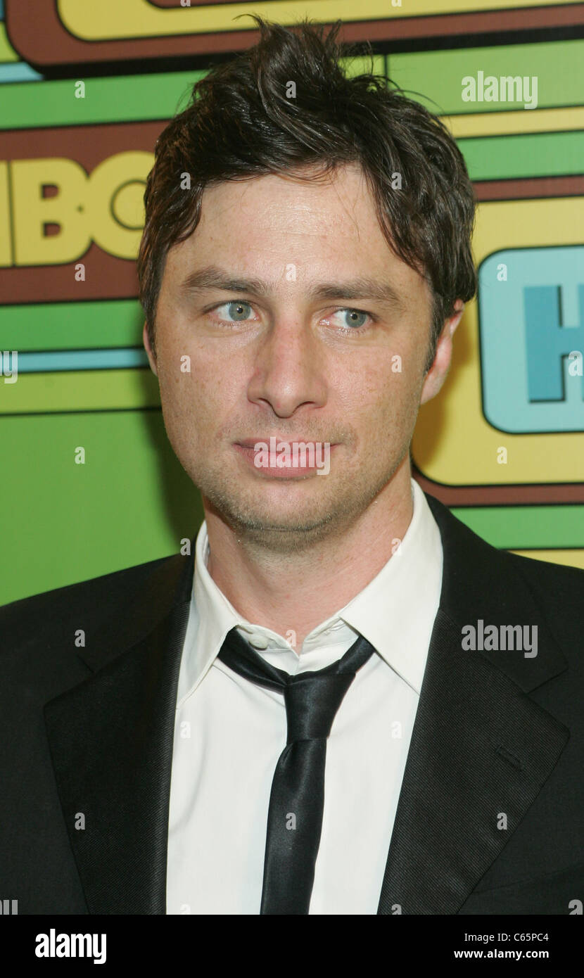 Zach Braff at the after-party for HBO's 2011 Golden Globes After Party ...