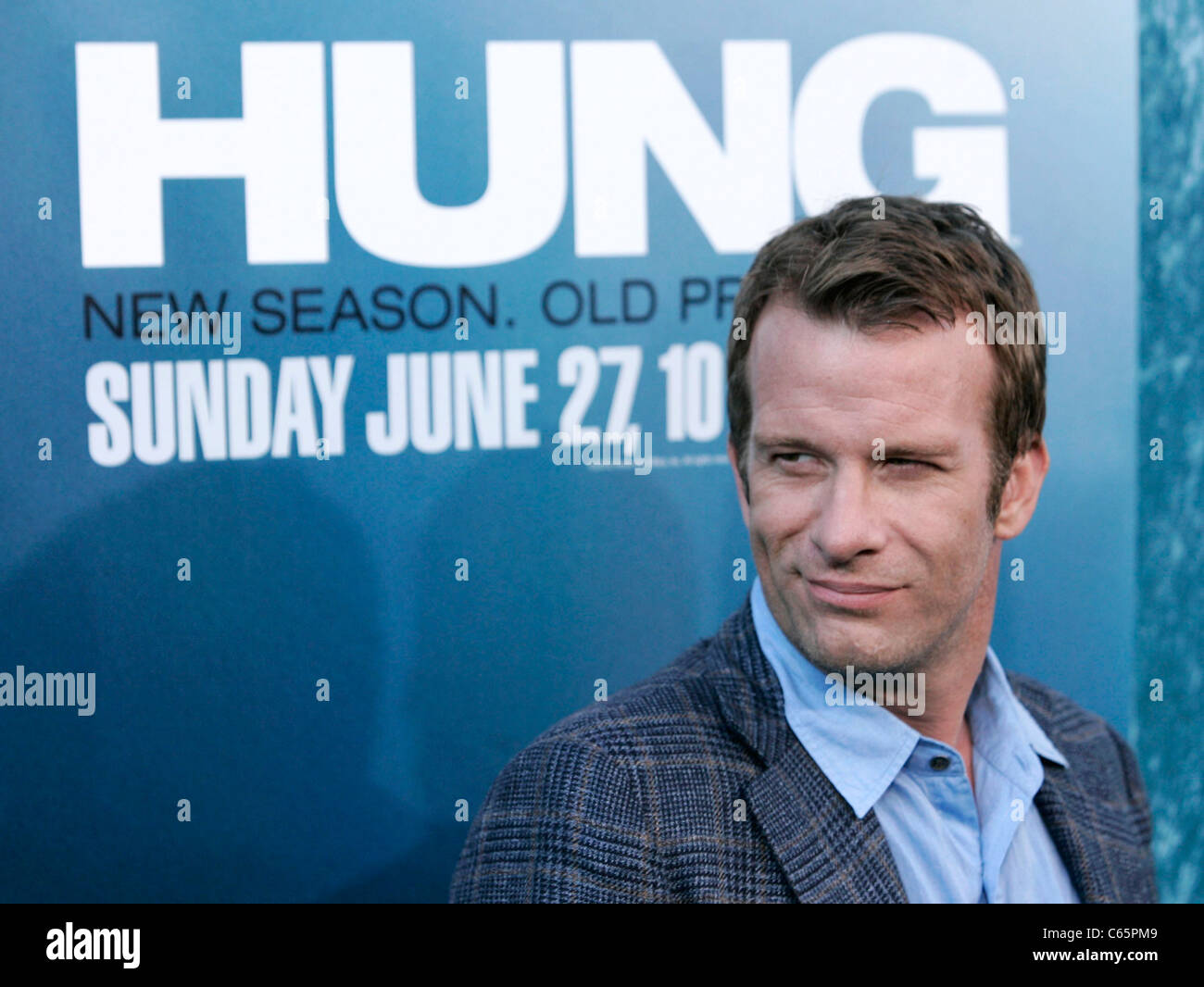 Thomas Jane at arrivals for HUNG Season Two Premiere, The Paramount ...