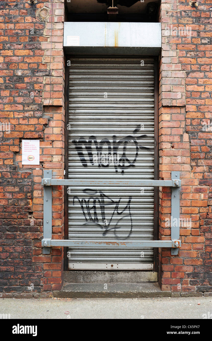 Backstreets in the Northern Quarter, Manchester Stock Photo - Alamy