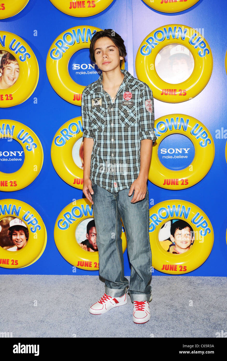 Jake T. Austin at arrivals for GROWN UPS Premiere, The Ziegfeld Theatre ...