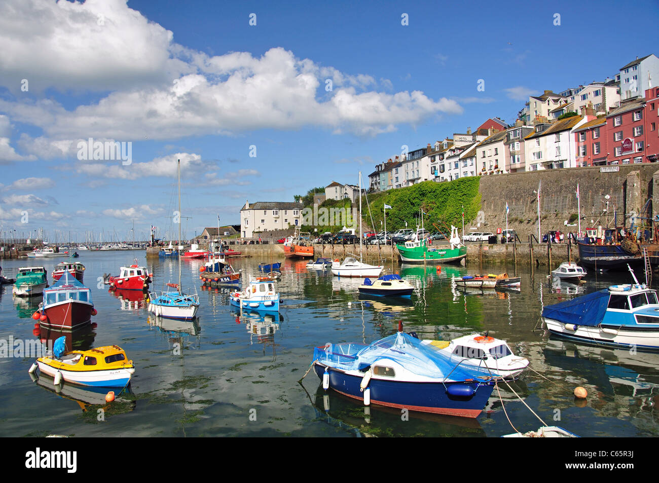 Brixham town centre hi-res stock photography and images - Alamy