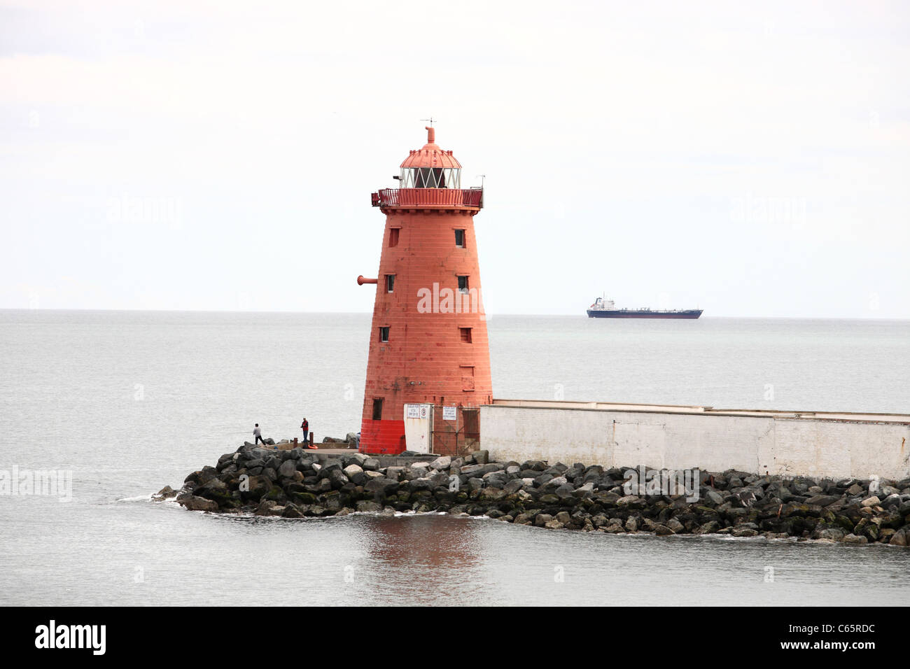 Poolbeg Lighthouse Dublin Stock Photo - Alamy