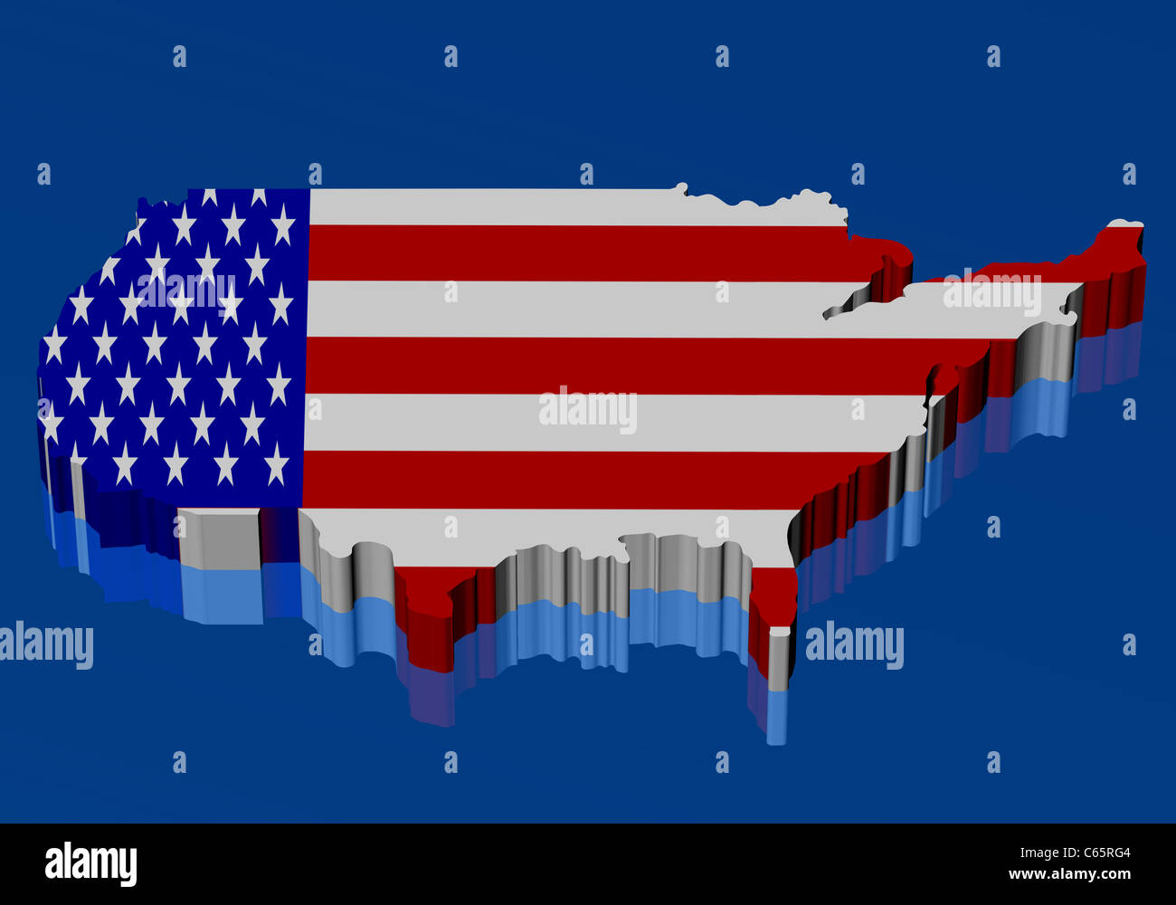 States map hi-res stock photography and images - Alamy
