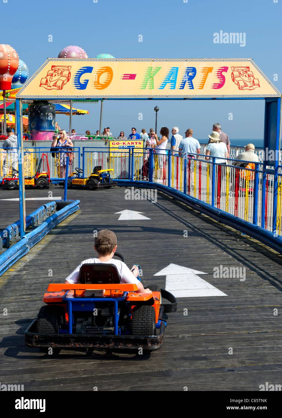 Go karts hi-res stock photography and images - Alamy