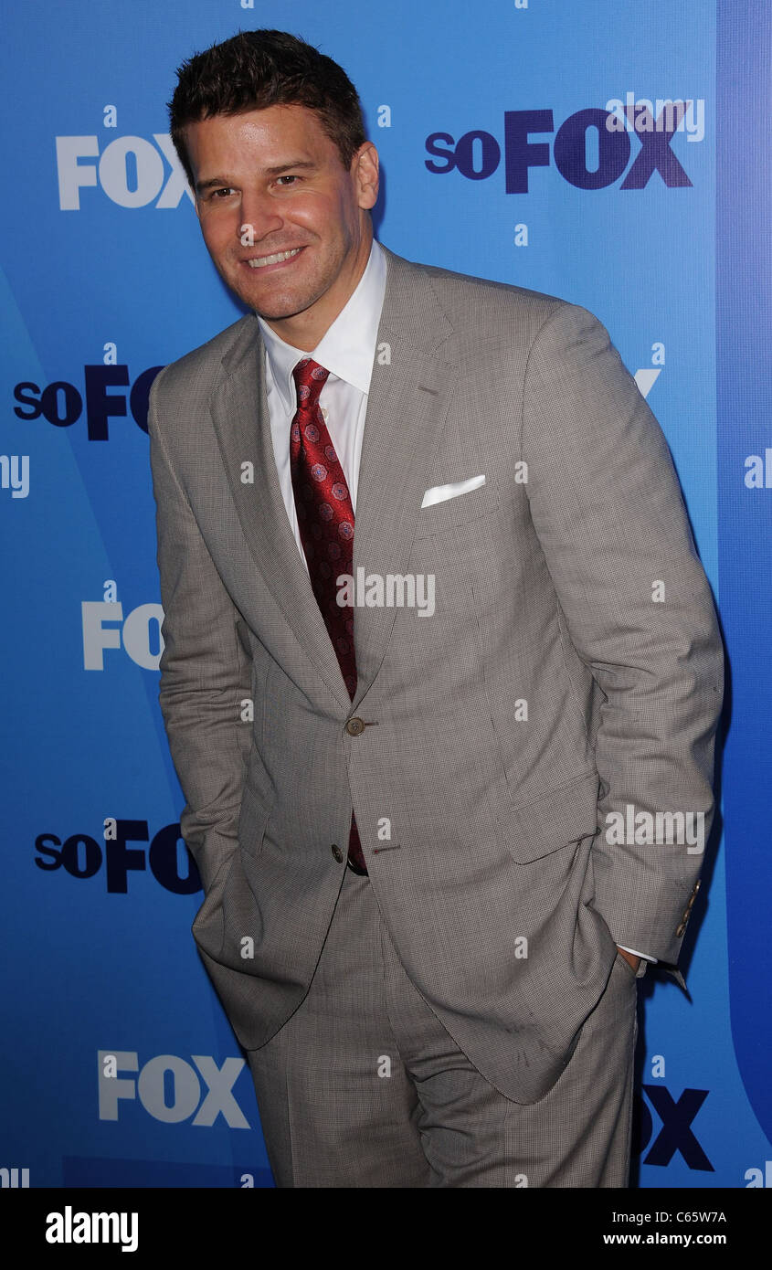 David Boreanaz at arrivals for FOX Upfront Presentation for Fall 2011 ...