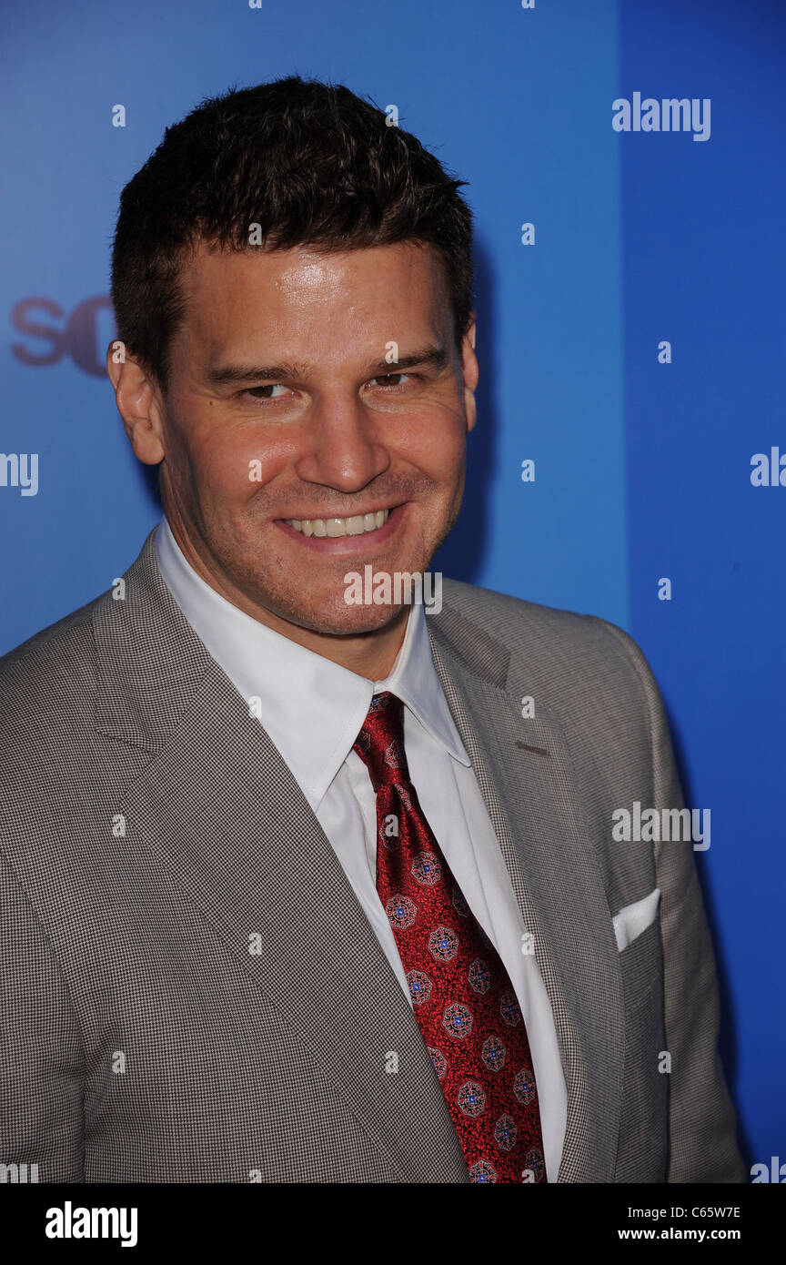 David Boreanaz at arrivals for FOX Upfront Presentation for Fall 2011 ...