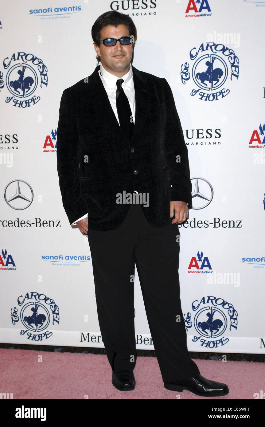 Jason Davis at arrivals for 32nd Anniversary Carousel of Hope Ball ...