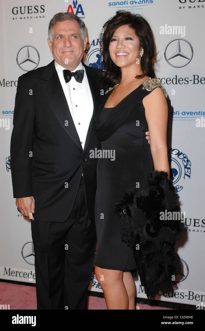 Leslie Moonves Julie Chen At Arrivals For 32nd Anniversary Carousel Of