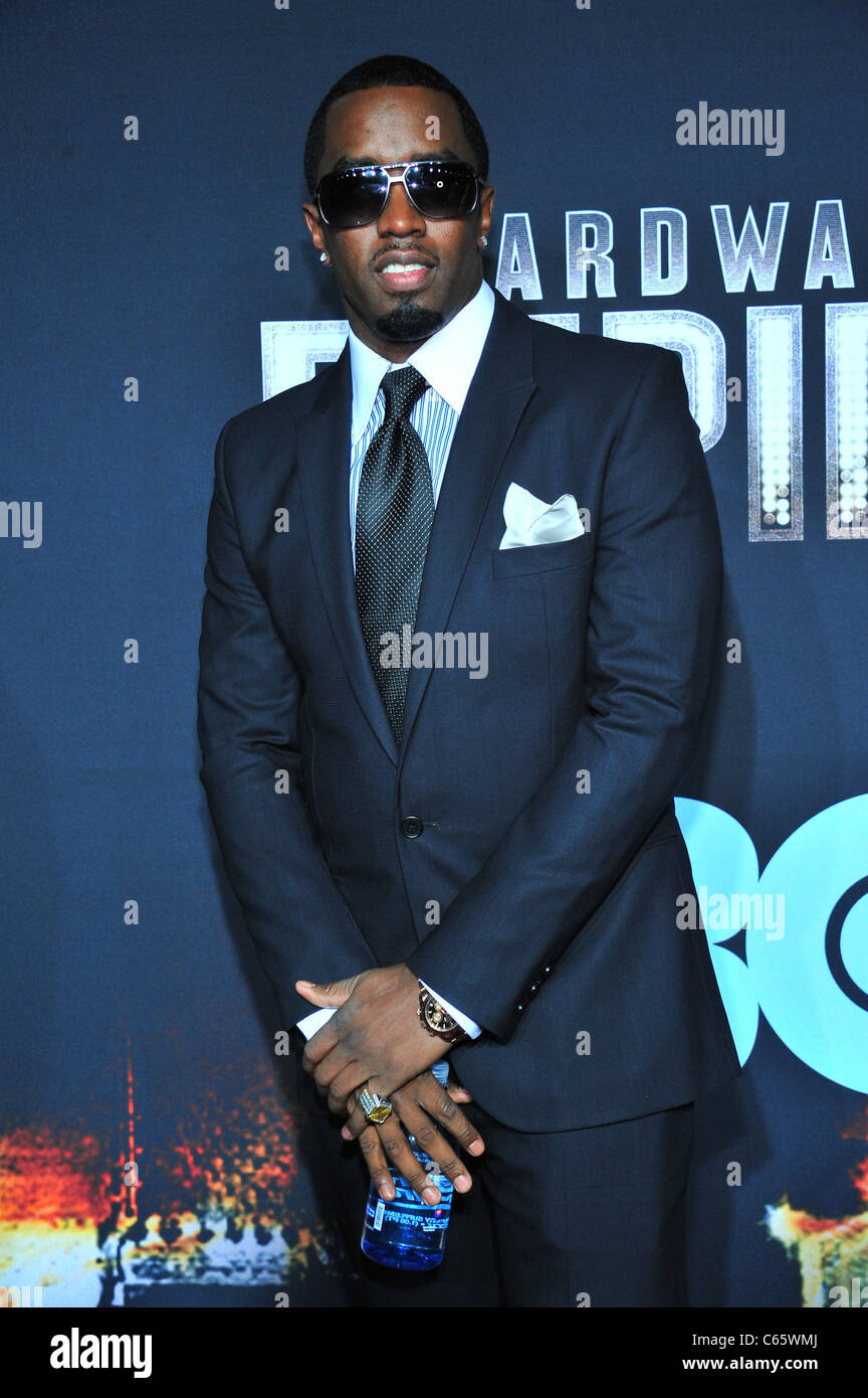 Sean Combs at arrivals for HBO's BOARDWALK EMPIRE Series Premiere, The ...
