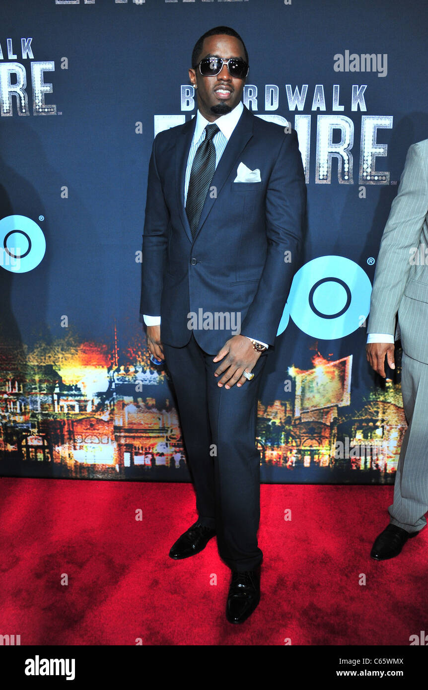 Sean Combs at arrivals for HBO's BOARDWALK EMPIRE Series Premiere, The ...