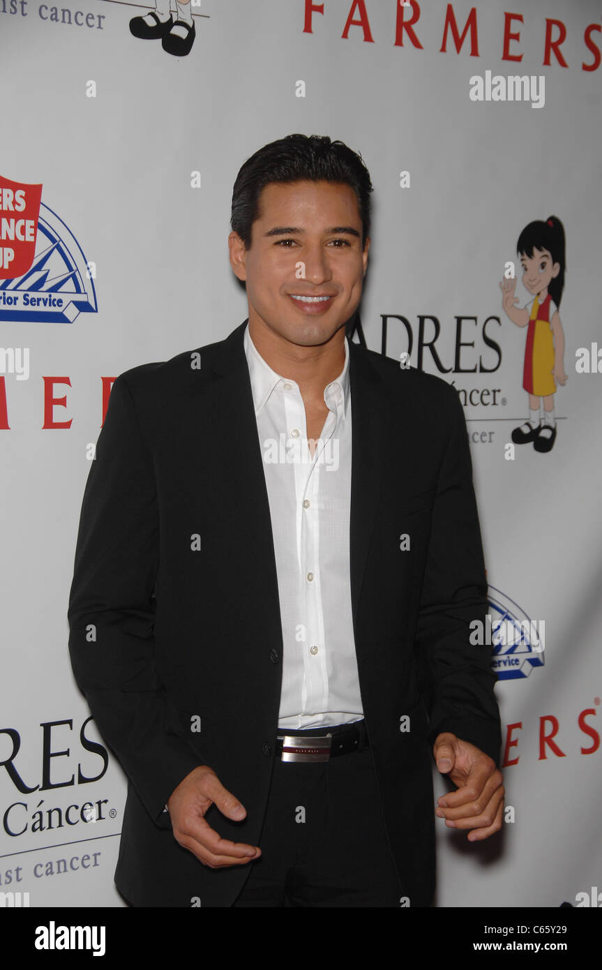 Mario Lopez at arrivals for PADRES Contra El Cancer's 2010 EL SUENO DE ...