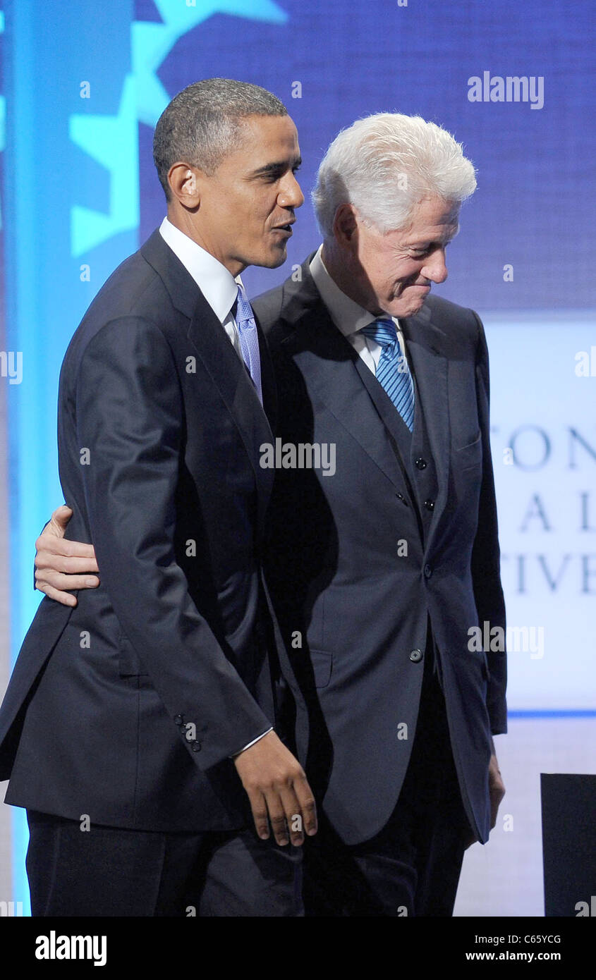 Barack Obama, Bill Clinton in attendance for Annual Clinton Global ...