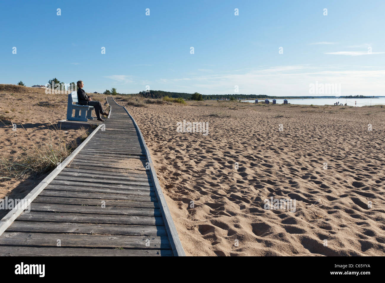 Seat on beach hi-res stock photography and images - Alamy