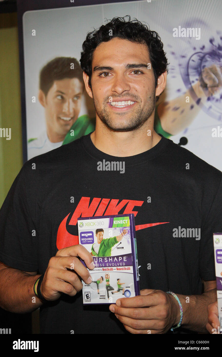 Mark Sanchez in attendance for Xbox Kinect Your Shape Fitness Evolved ...