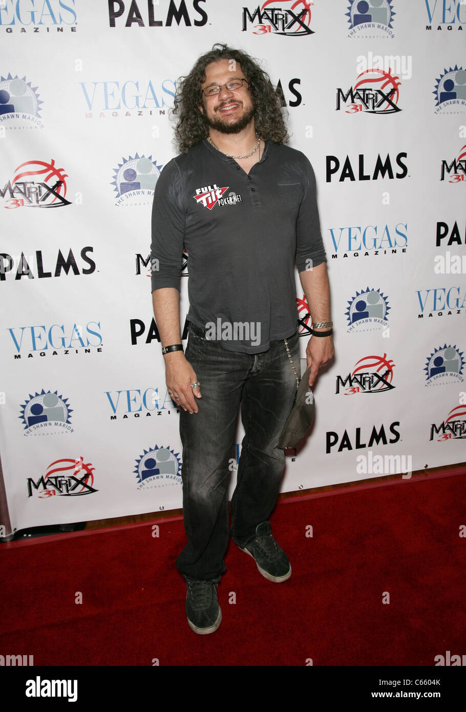 Joe Reitman at a public appearance for Annual Shawn Marion Foundation ...