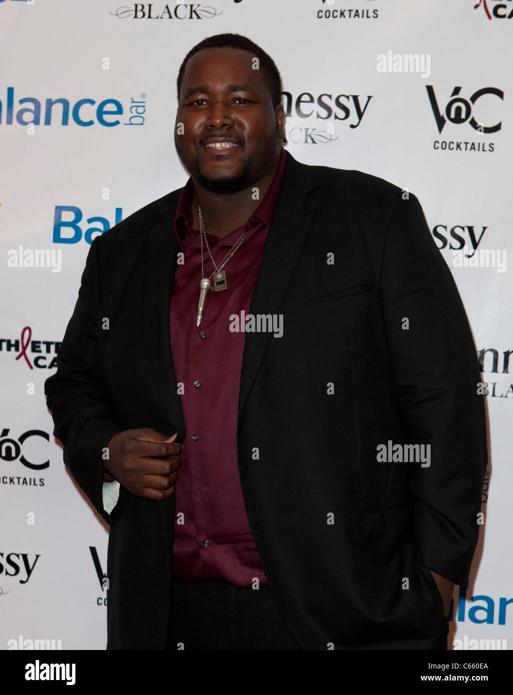 Quinton Aaron at arrivals for NBA All-Star Weekend Fashion Nite Tip-Off ...