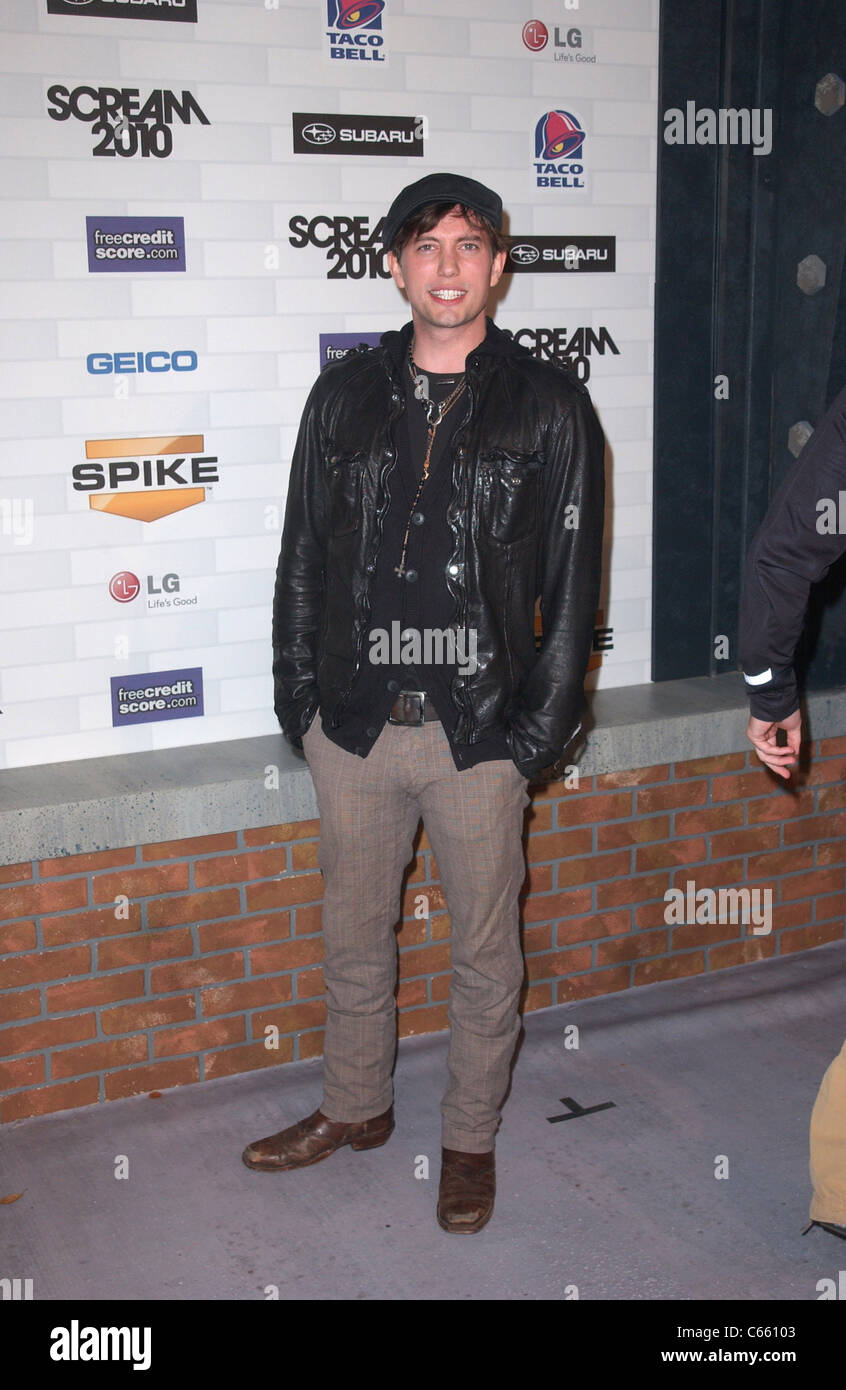 Jackson Rathbone at arrivals for Spike TV’s SCREAM 2010, Greek Theatre ...