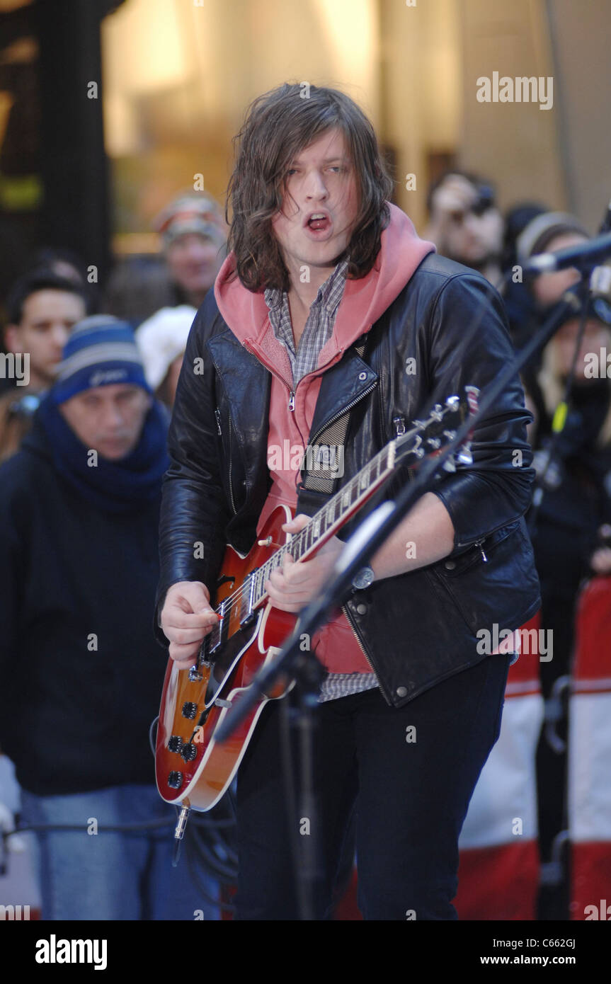 Nbc Today Show Concert With Kings Of Leon High Resolution Stock ...