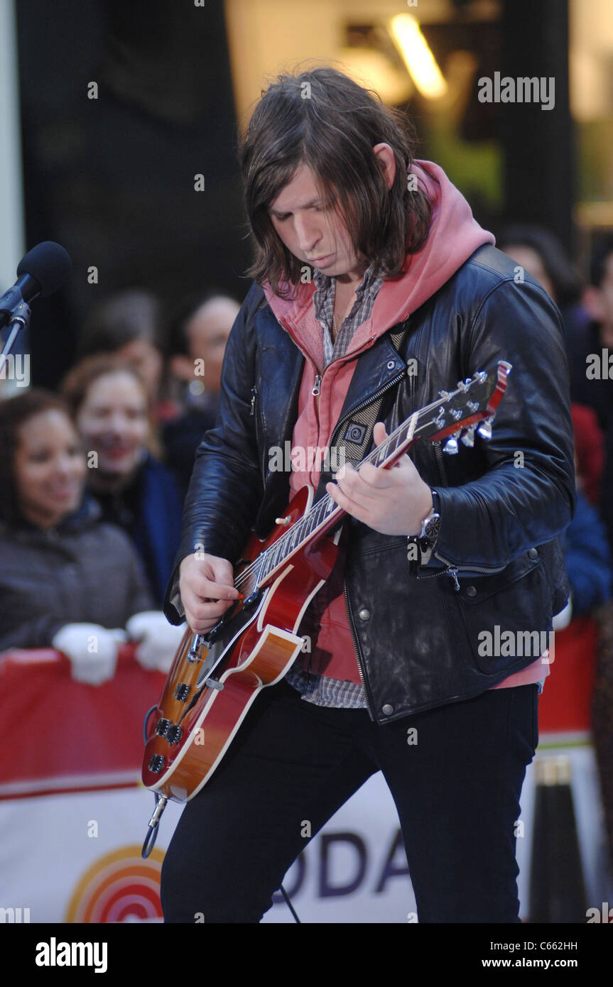 Nbc Today Show Concert With Kings Of Leon High Resolution Stock ...