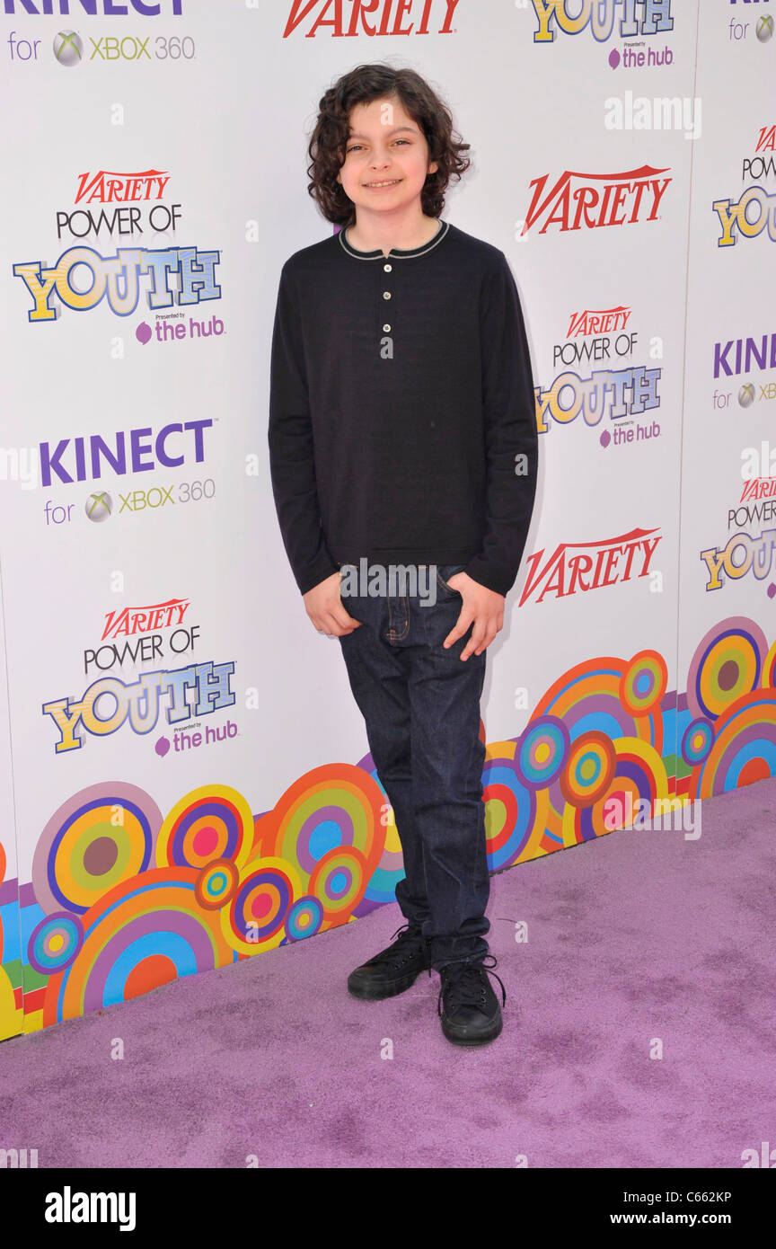 Max Burkholder at arrivals for Variety's 4th Annual Power of Youth ...