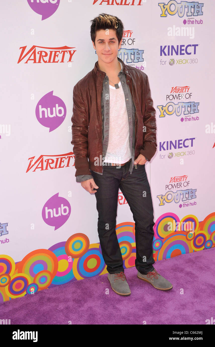 David Henrie at arrivals for Variety's 4th Annual Power of Youth Event ...