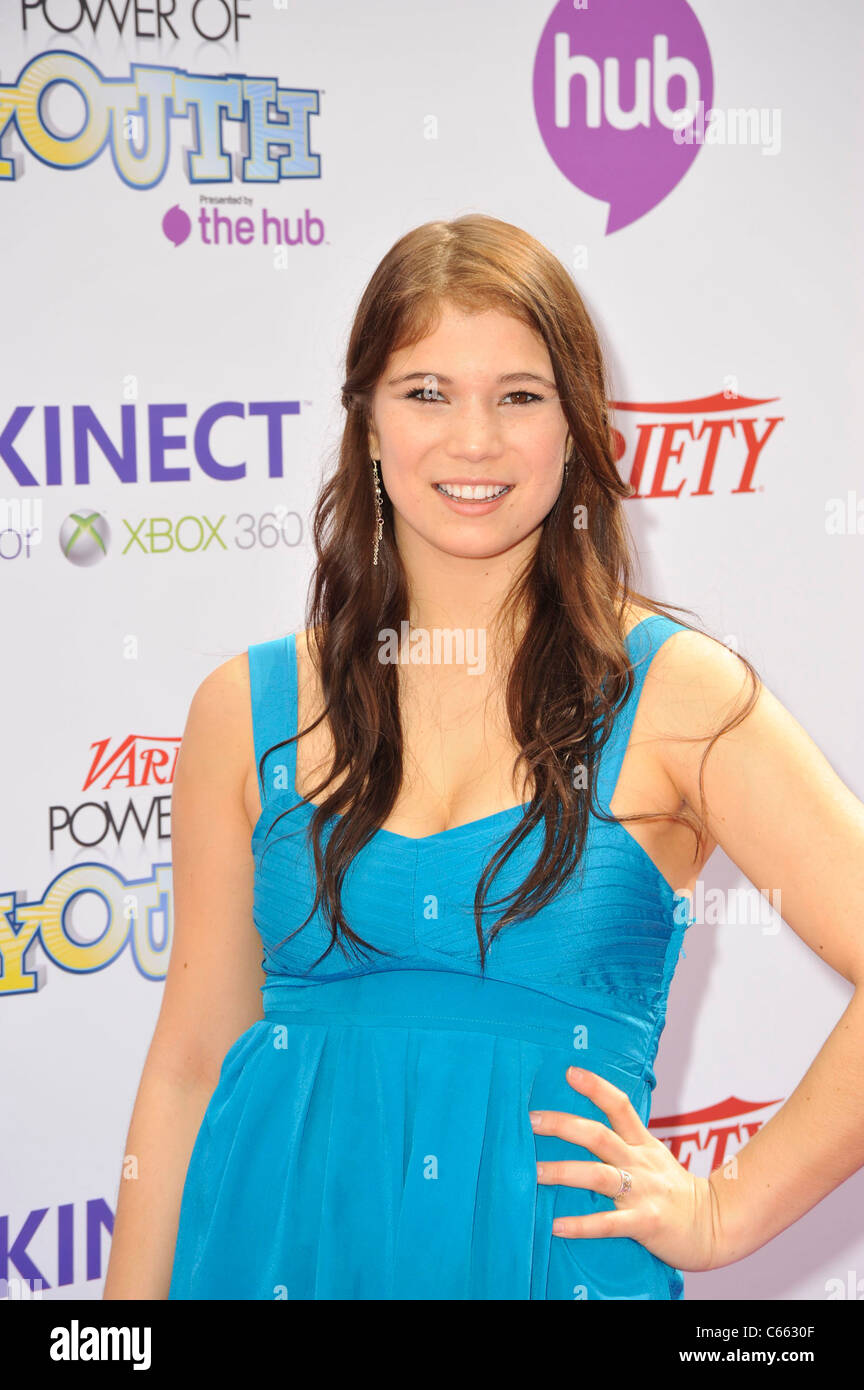 Katelyn Pippy at arrivals for Variety's 4th Annual Power of Youth Event ...
