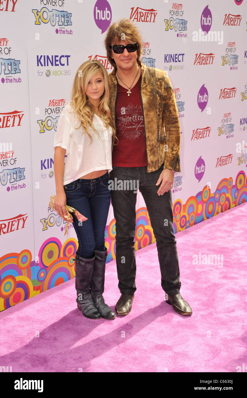Ava Sambora; Richie Sambora at arrivals for Variety's 4th Annual Power ...