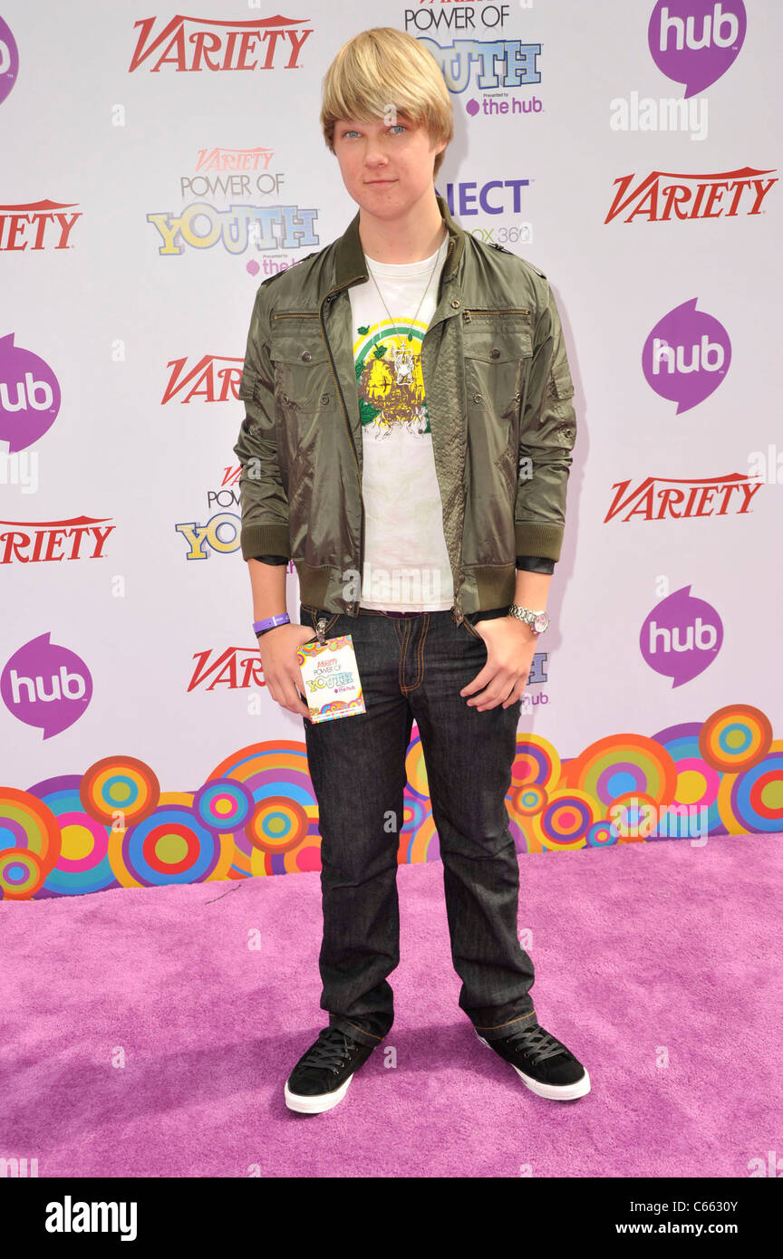 Austin Anderson at arrivals for Variety's 4th Annual Power of Youth ...